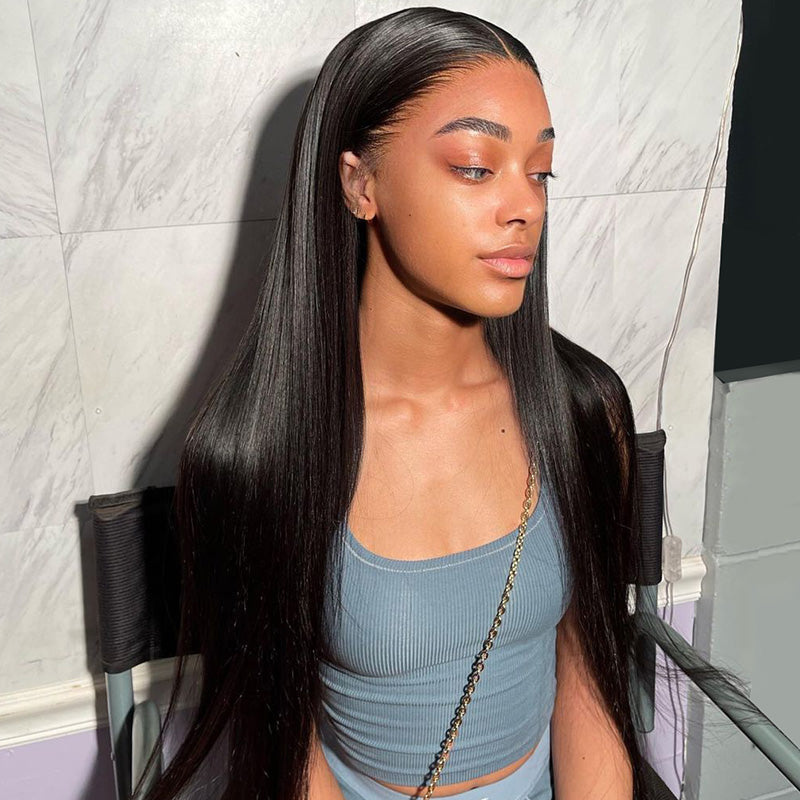 Bling Hair Pre-Everything Glueless 13x4 Lace Frontal Wig Straight Huma